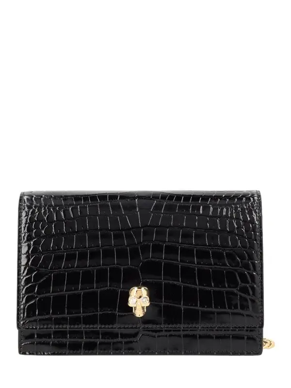 Alexander McQueen Small 'skull' Bag - Black