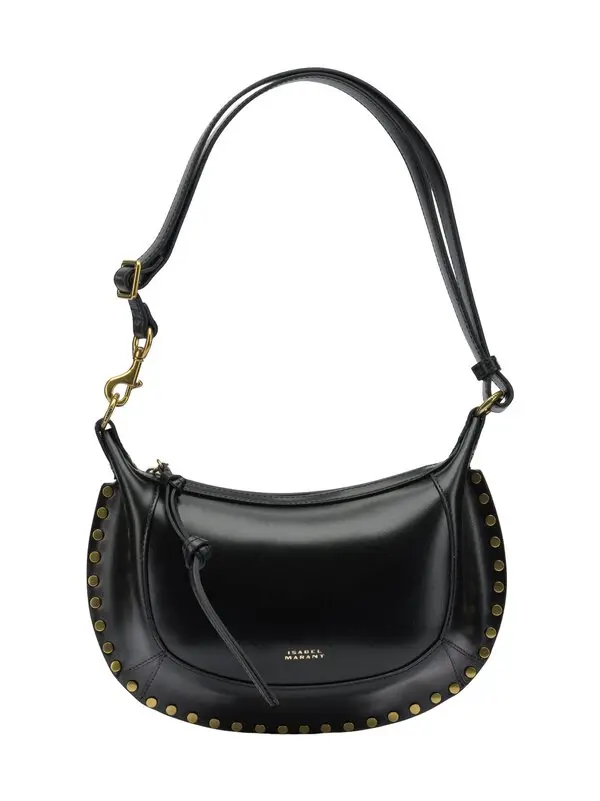 Isabel Marant Oskan Moon Small Shoulder Bag - Black