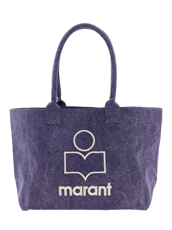 Isabel Marant Yenky Zipped Shopper Bag - Purple