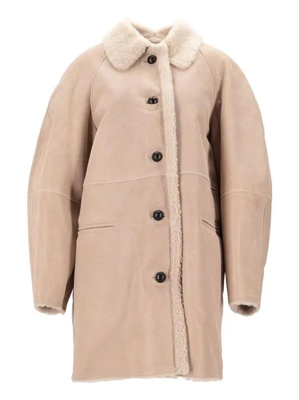 Isabel Marant Berthie Manteau - Ecru