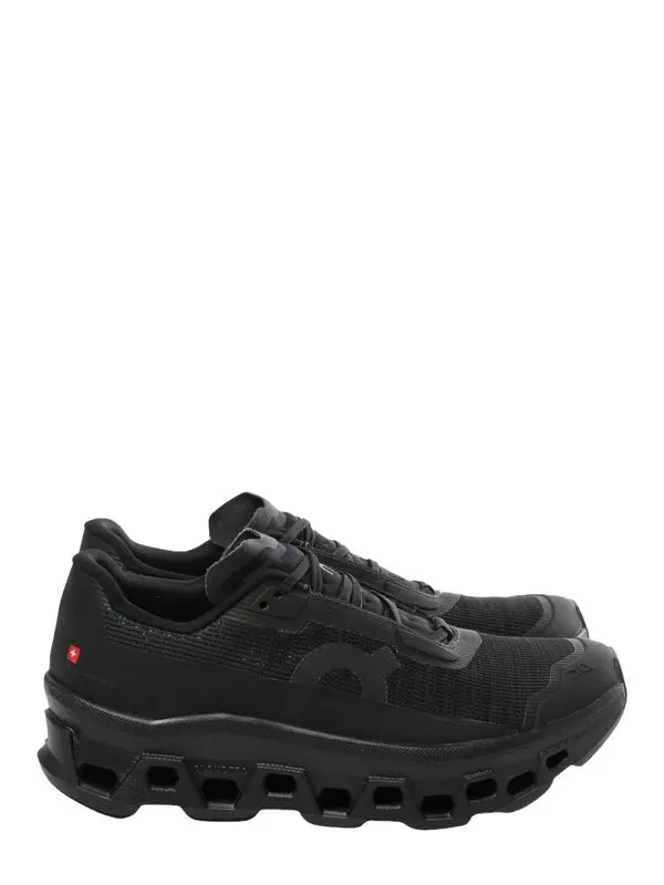 On Cloudmster Void Sneakers - Black