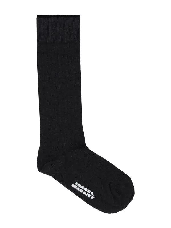 Isabel Marant Castel Chaussettes - Anthracite