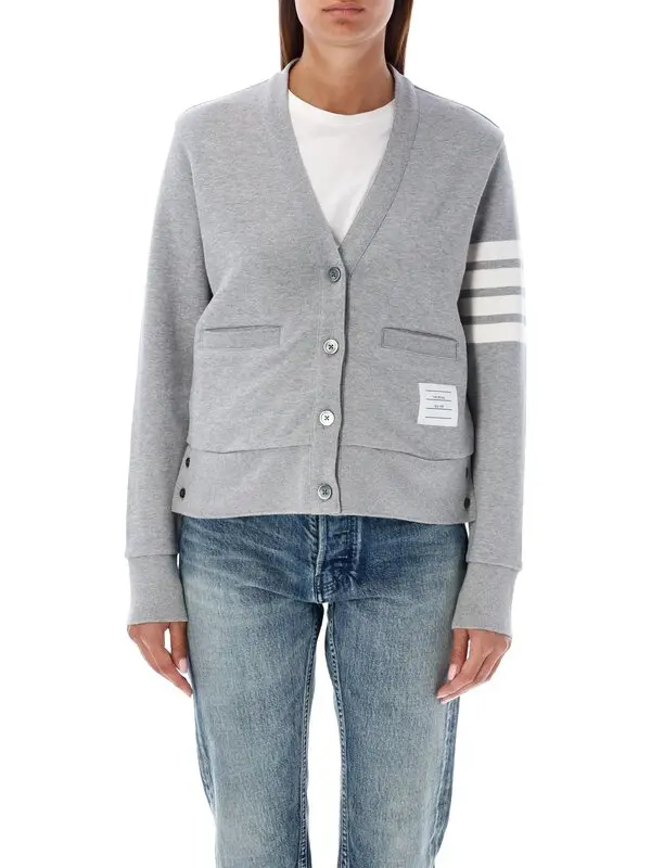 Thom Browne Cardigan - Lt Grey