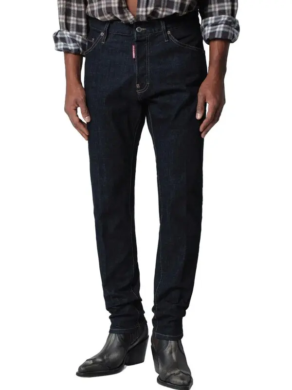 Dsquared2 Slim Dark Denim Jeans - Blue