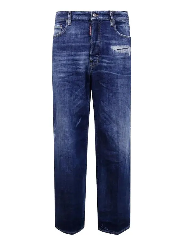 Dsquared2 Five-pocket Pants - Navy Blue