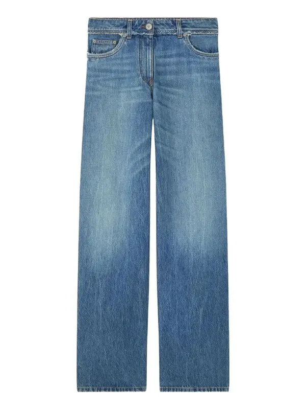 Versace Denim Cotton Jeans - Blue