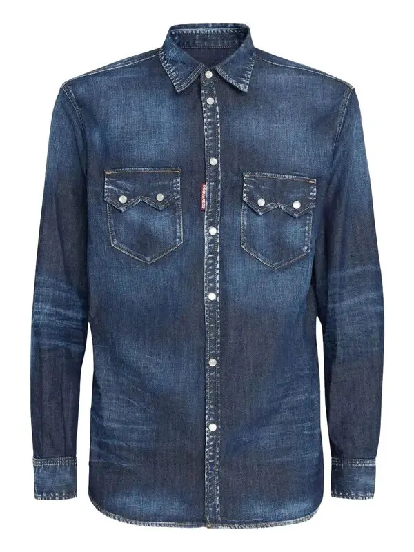 Dsquared2 Shirt - Navy Blue
