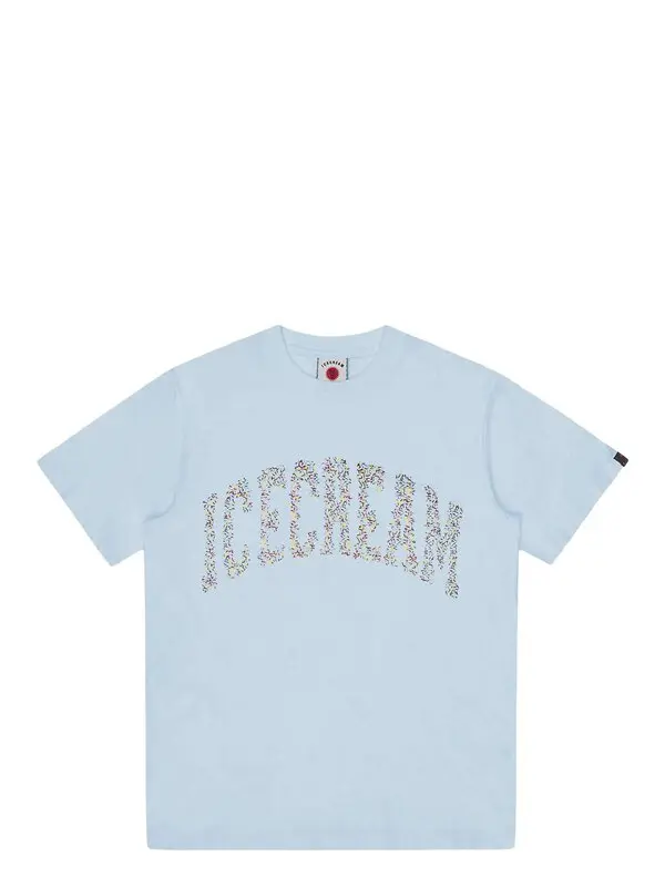 ICECREAM Cotton T Shirt With Logo - Light Blue