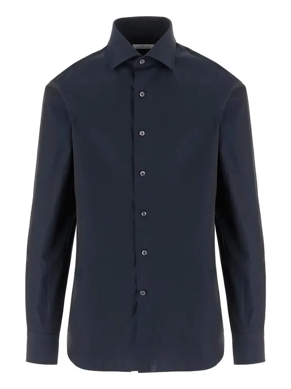 ALESSANDRO GHERARDI Cotton Blend Shirt - Blue