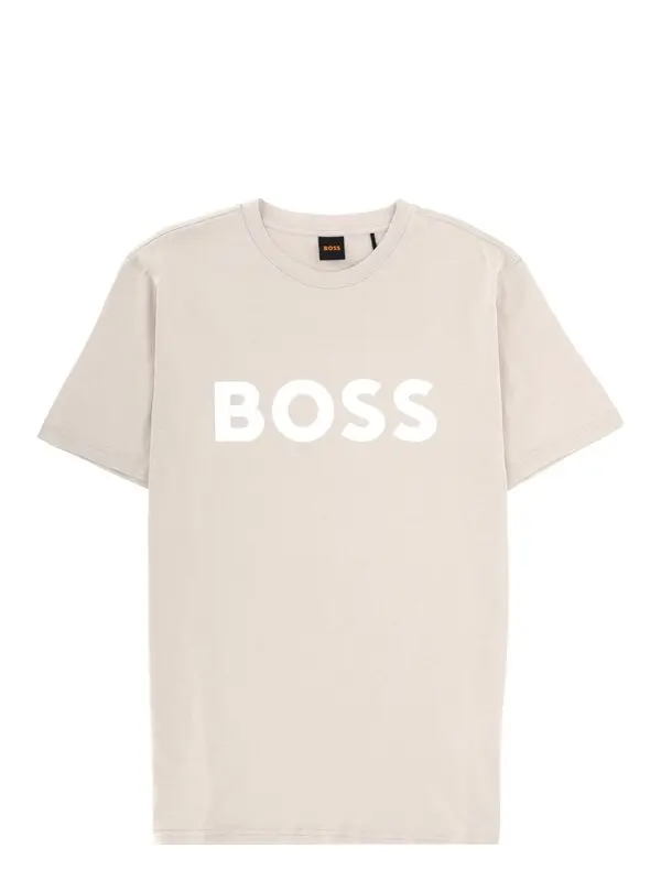 BOSS Thinking 1' T Shirt - Beige