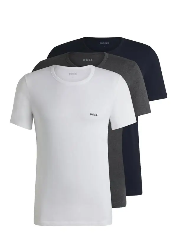 BOSS Set Of Three T Shirts - Multicolour