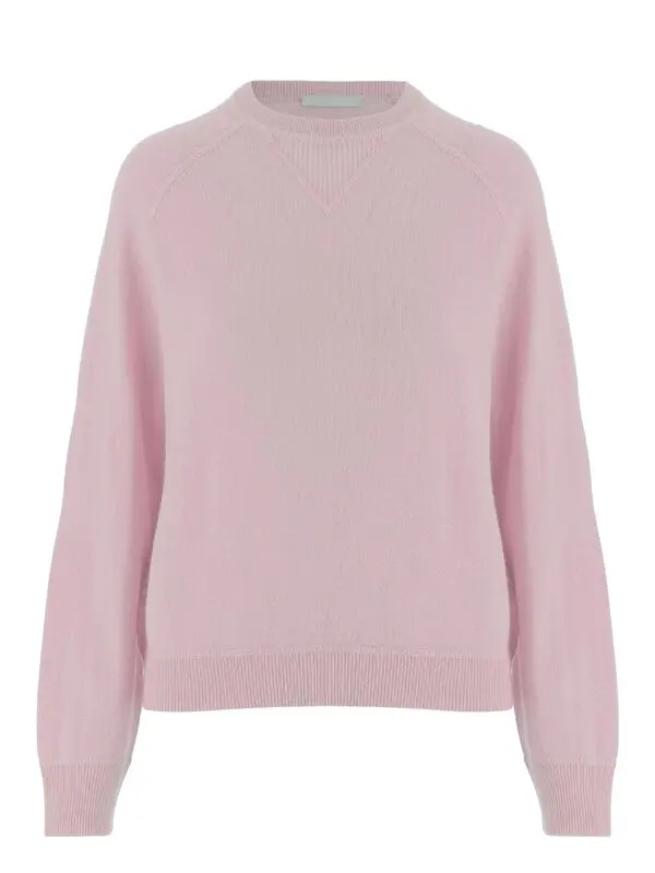ALLUDE Wool And Cashmere Sweater - Pink