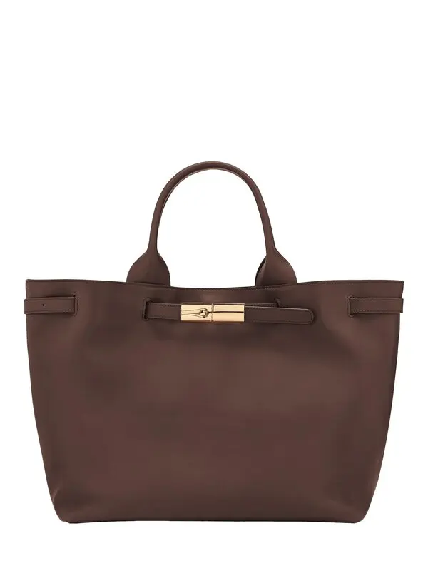 Longchamp Tote Bag - Brown