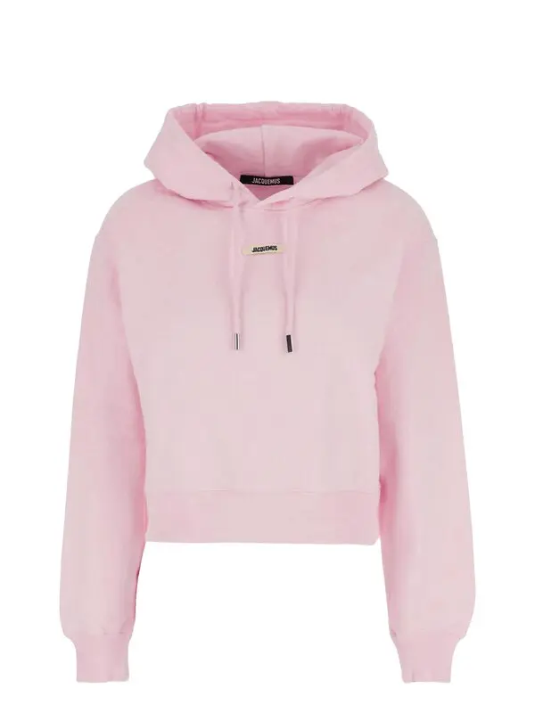 Jacquemus The Gros Grain Hoodie - Pink