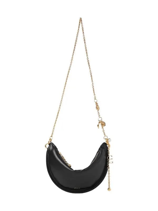 Chloé Icons Mini Leather Shoulder Bag - Black