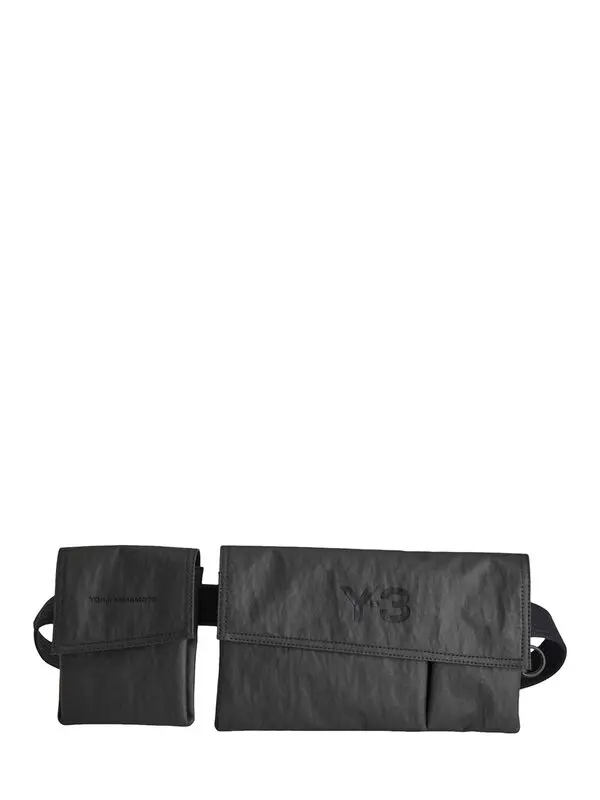 Y3 Multipocket Belt Bag With Logo - Black