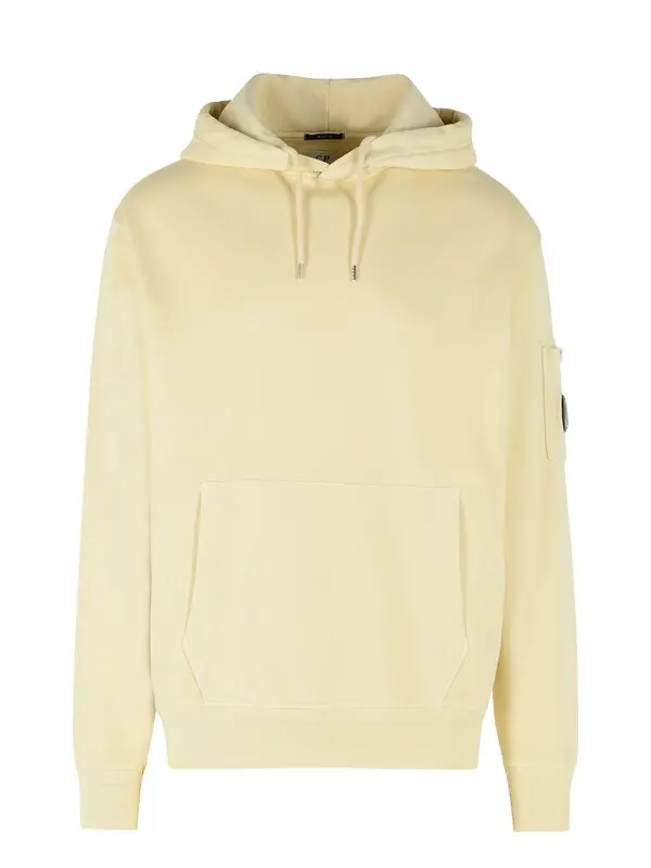 C.P. COMPANY Cotton Sweatshirt - Cream