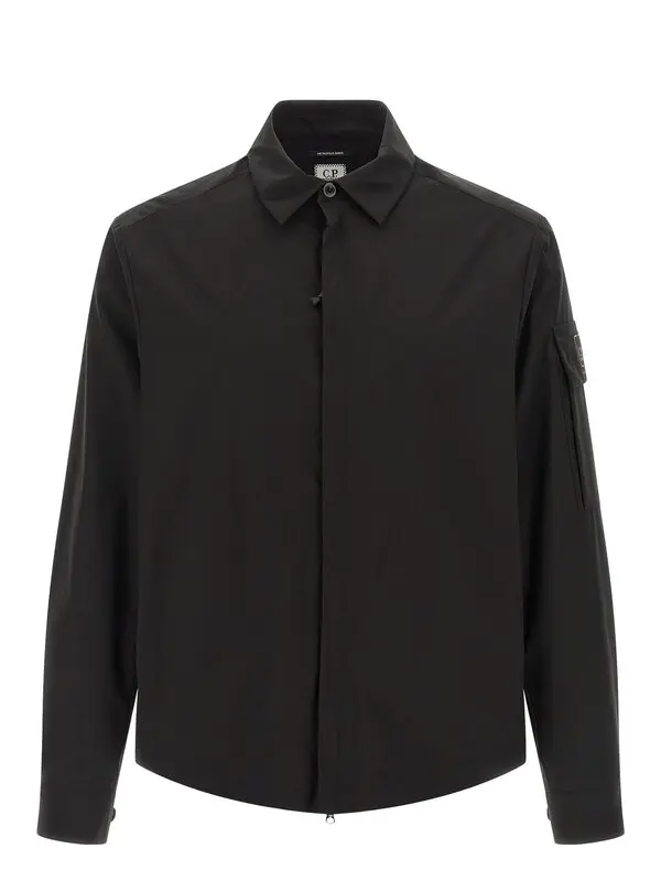 C.P. COMPANY The Metropolis Series' Overshirt - Black