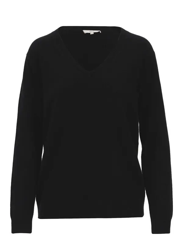 Vince Cashmere Pullover - Black