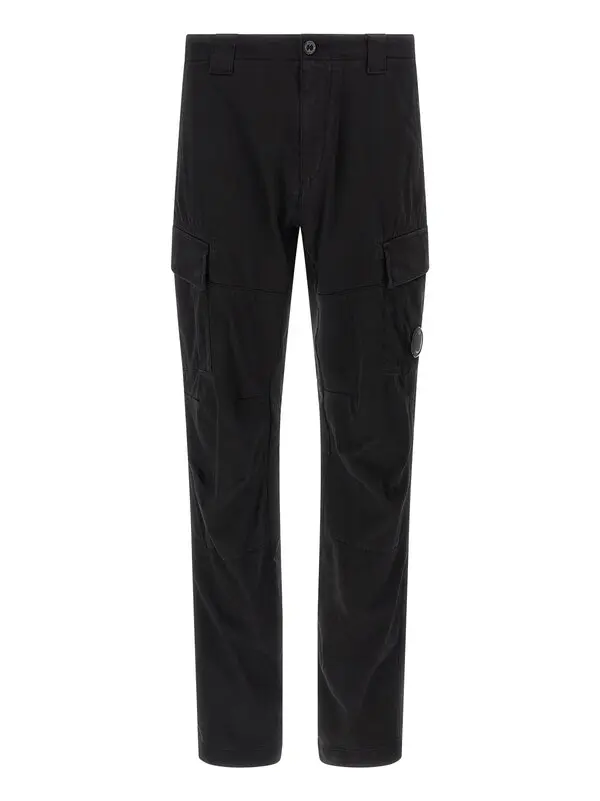 C.P. COMPANY Cargo Trousers - Black