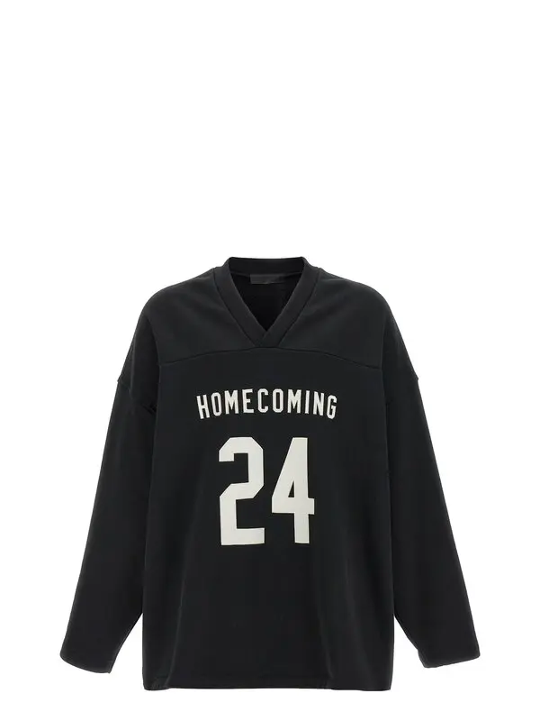 Fear Of God Hockey Cotton Sweatshirt - Black