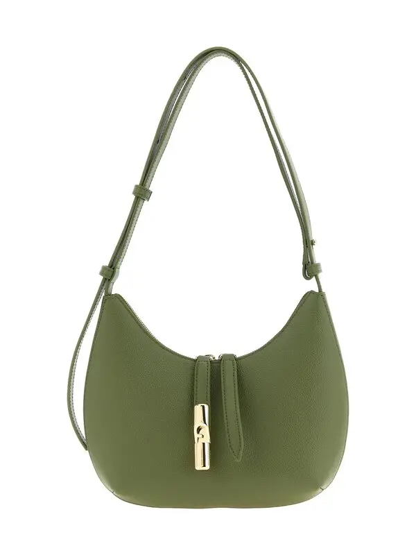 Furla Goccia Small Shoulder Bag - Green