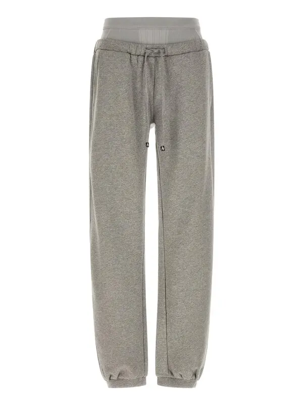 Attico American Fleece Joggers - Gray