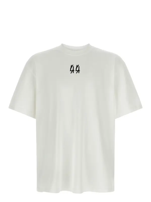 44 LABEL Classic' T Shirt - White/black