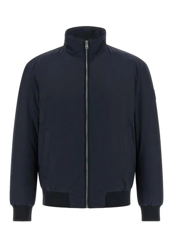 Hugo Boss H-clase Quilted Tech Fabric Jacket - Blue