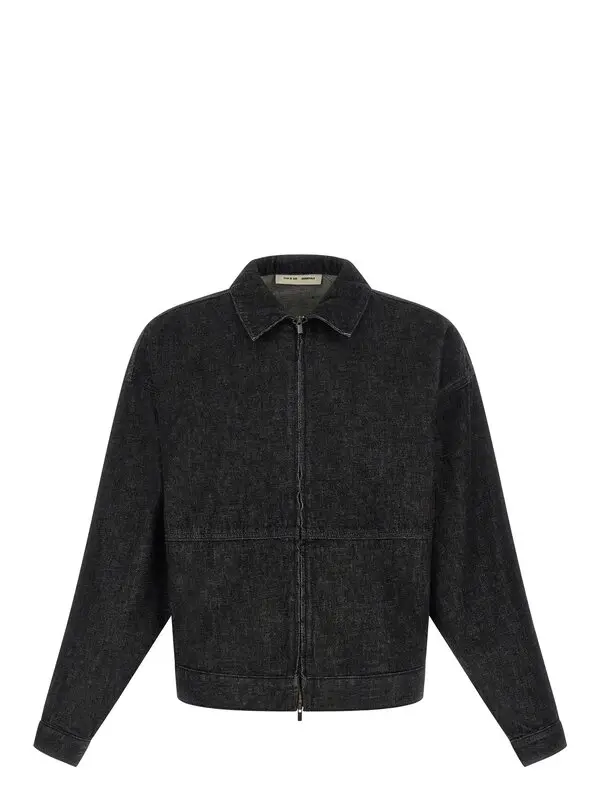 Fear Of God Denim Work Jacket - Black