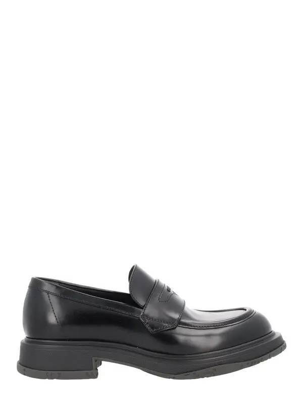 Gucci Leather Loafer - Black