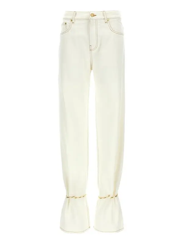 DARKPARK Marion Straight Leg Jeans - White