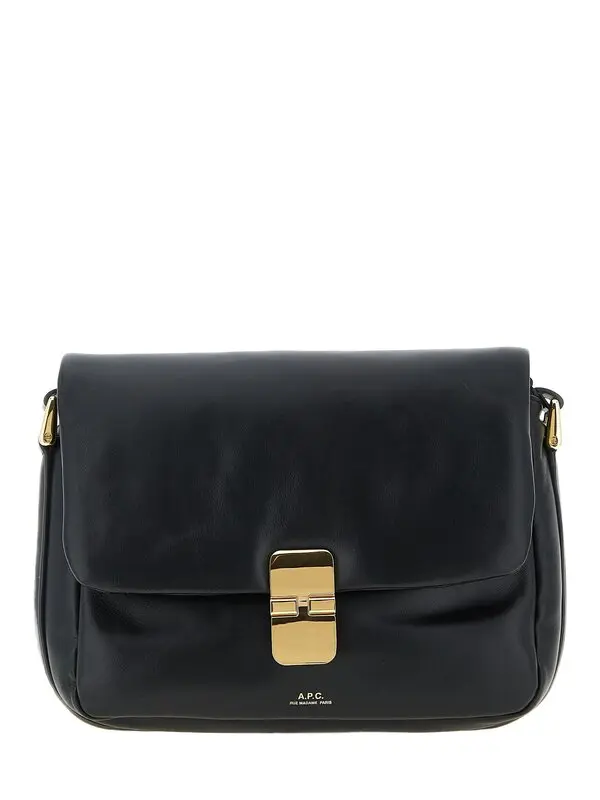 A.p.c. Grace Soft Small Crossbody Bag - Black