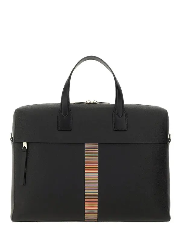 Paul Smith Signature Stripe Bag - Black
