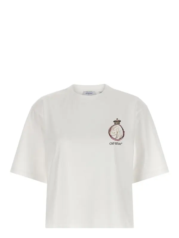 Off White Royal Crown T-shirt - White