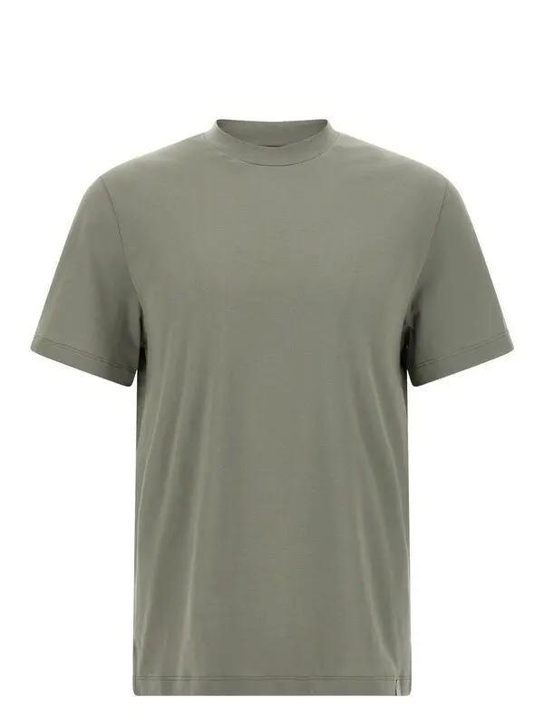 Brioni Carbonated Cotton T Shirt - Green