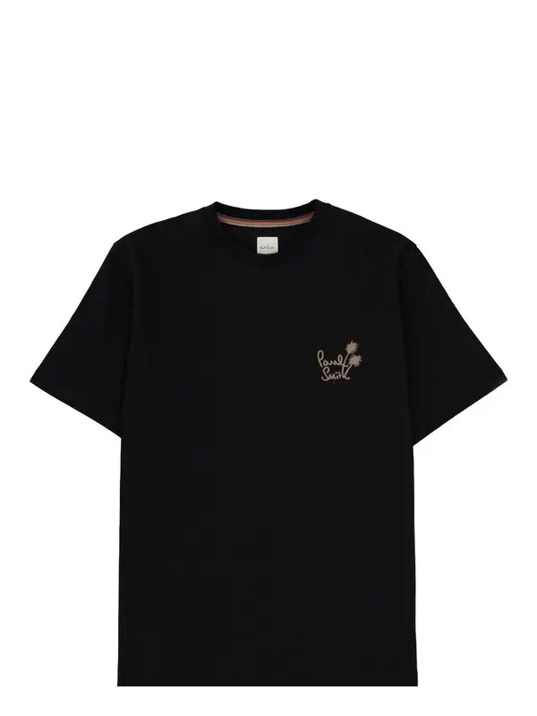 Paul Smith T Shirt With Logo - Black