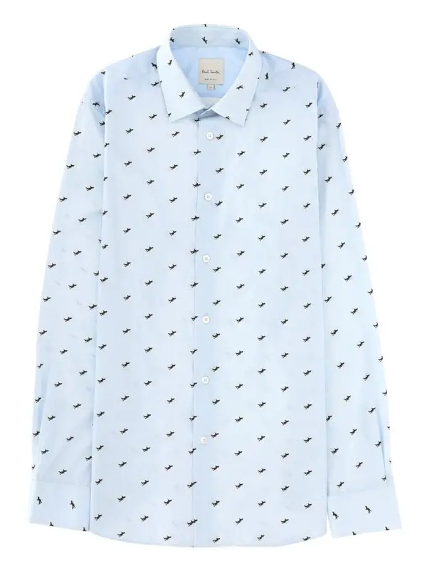 Paul Smith Printed Shirt - Blue