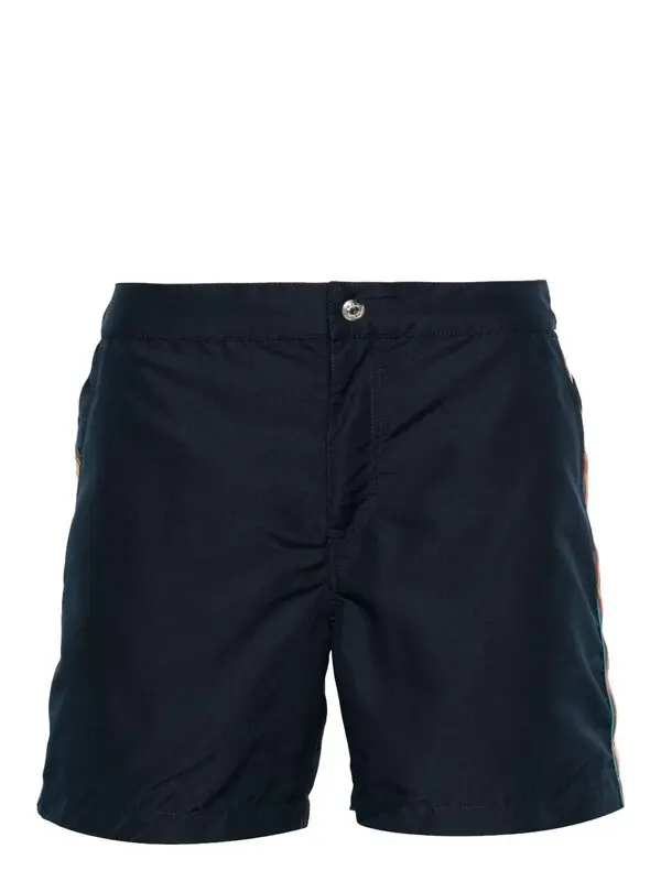 Paul Smith Signature Stripe Swim Shorts - Blue
