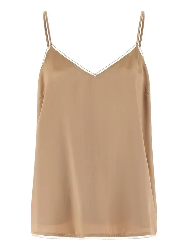 Fabiana Filippi Lingerie Top - Beige