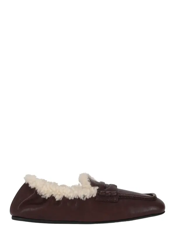 Miu Miu Nappa Aviator Winter Moccasins - Radica