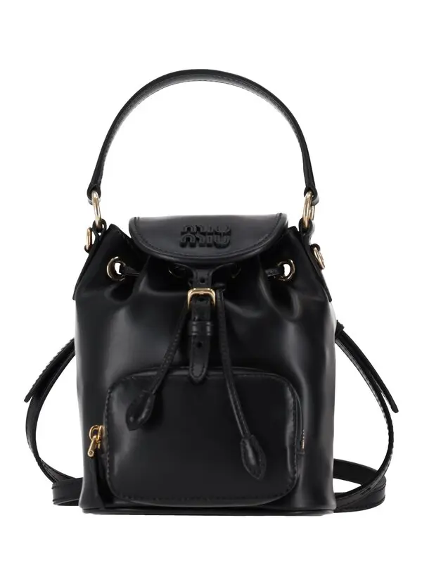 Miu Miu Softy Top Handle Bag - Nero