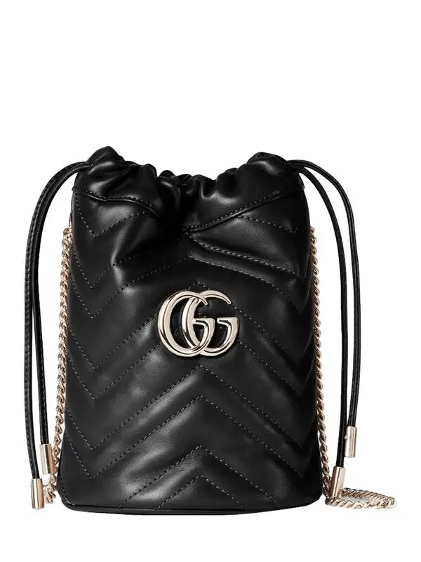 Gucci Gg Marmont Bag - Black