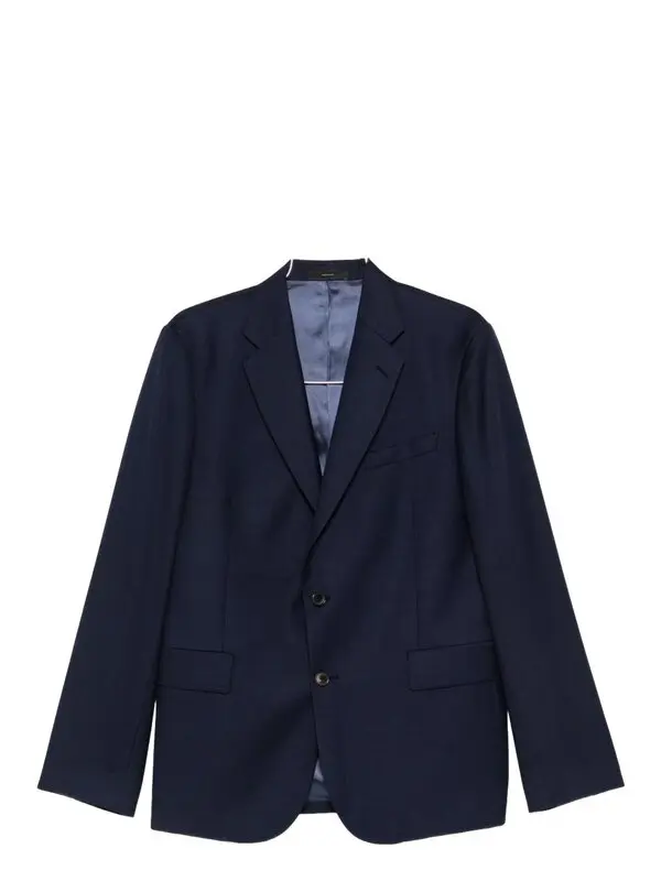 Paul Smith Wool Single Breasted Suit - Blue
