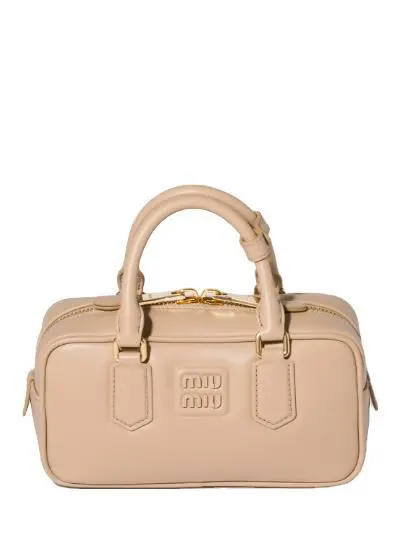 Miu Miu Softy Padded Borse - Sabbia