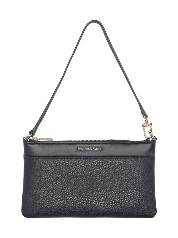 Michael Kors Hammered Leather Bag - Black