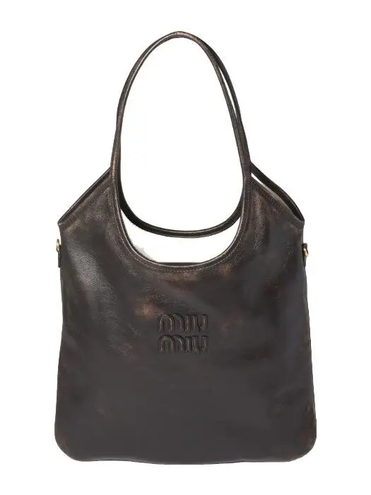 Miu Miu Nappa Old Bag - Caffe'