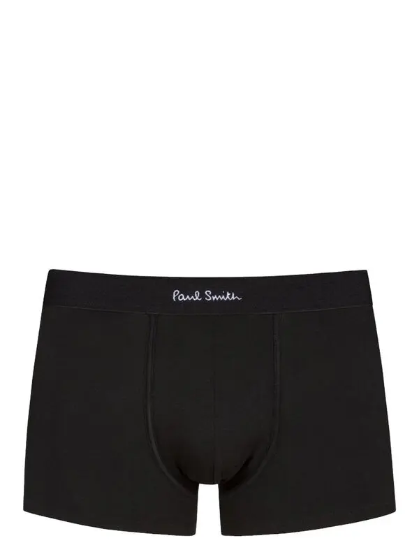 Paul Smith Boxer Shorts With Logo Pack Of 5 - Black