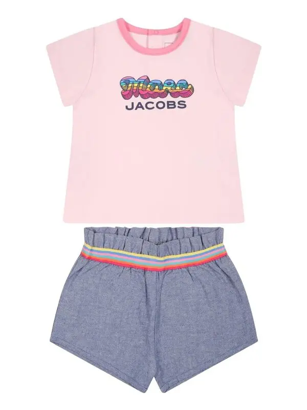 Marc Jacobs Logo T-shirt And Shorts Set - Multicolour