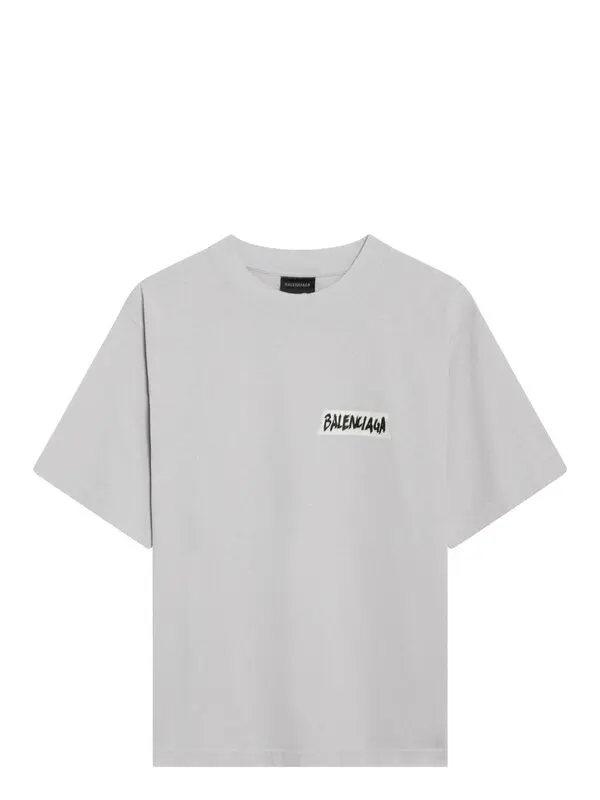 Balenciaga Masking Tape T-shirt - White